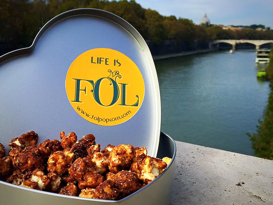 Fol Roma, arrivano i popcorn gourmet